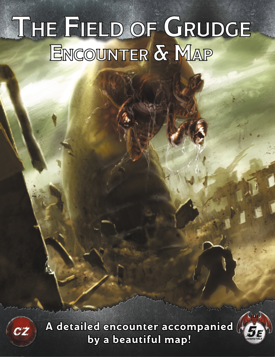 The Field of Grudge Encounter & Map - CZRPG | Battlemaps | DriveThruRPG