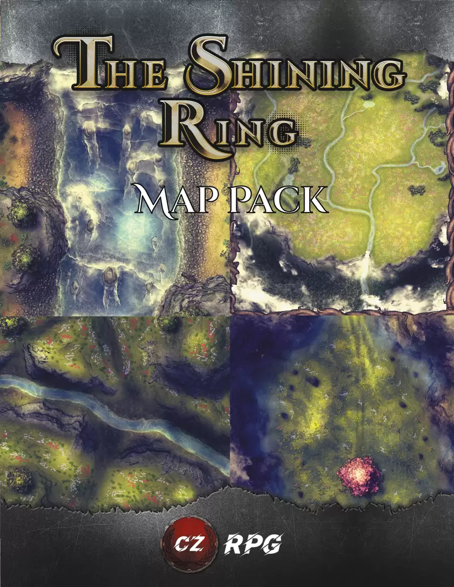 The Shining Ring Map Pack - CZRPG | Battlemaps | DriveThruRPG