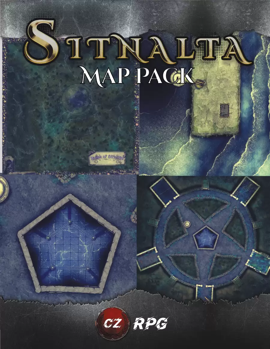 Sitnalta Map Pack - CZRPG | Battlemaps | DriveThruRPG