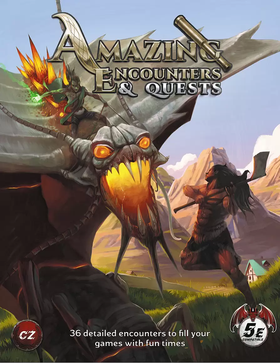 Amazing Encounters & Quests - CZRPG | The Amazing RPG | DriveThruRPG