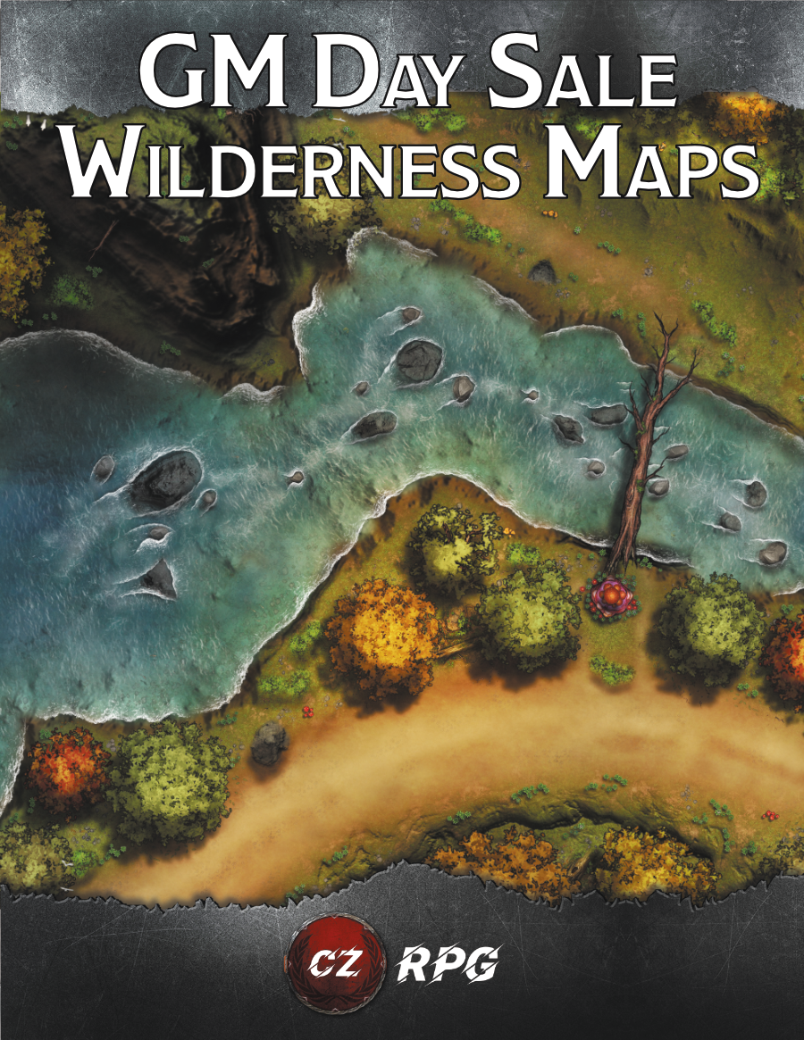 GM Day Sale Wilderness Maps [BUNDLE] - CZRPG | Battlemaps | DriveThruRPG