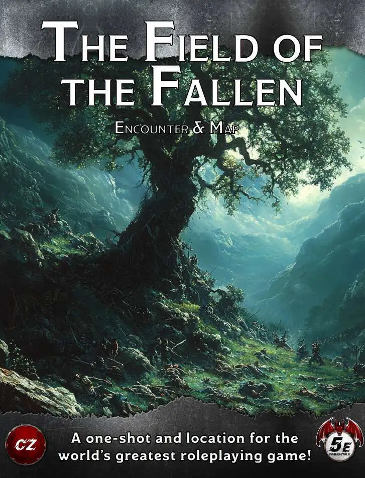 The Field of the Fallen Encounter & Map - CZRPG | Battlemaps | DriveThruRPG