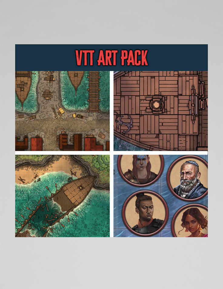 VTT Asset Pack: Silk Road - Red Panda Publishing | DriveThruRPG
