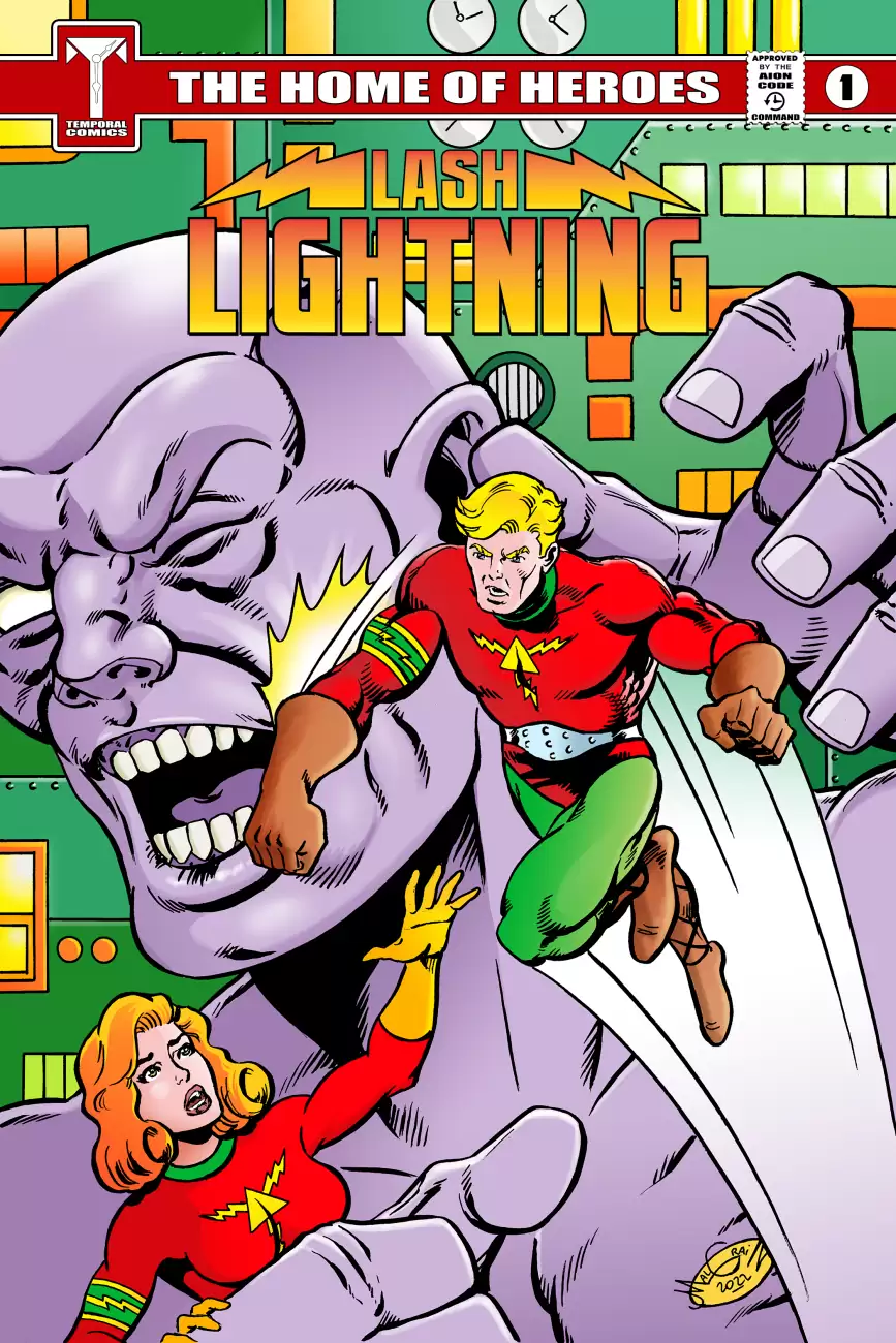 Lash Lightning #1 - Temporal Comics | DriveThruRPG