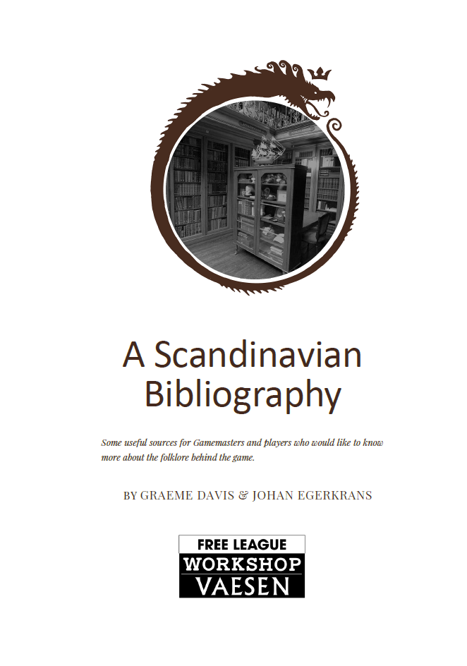 Vaesen: A Scandinavian Bibliography - Graeme Davis | DriveThruRPG