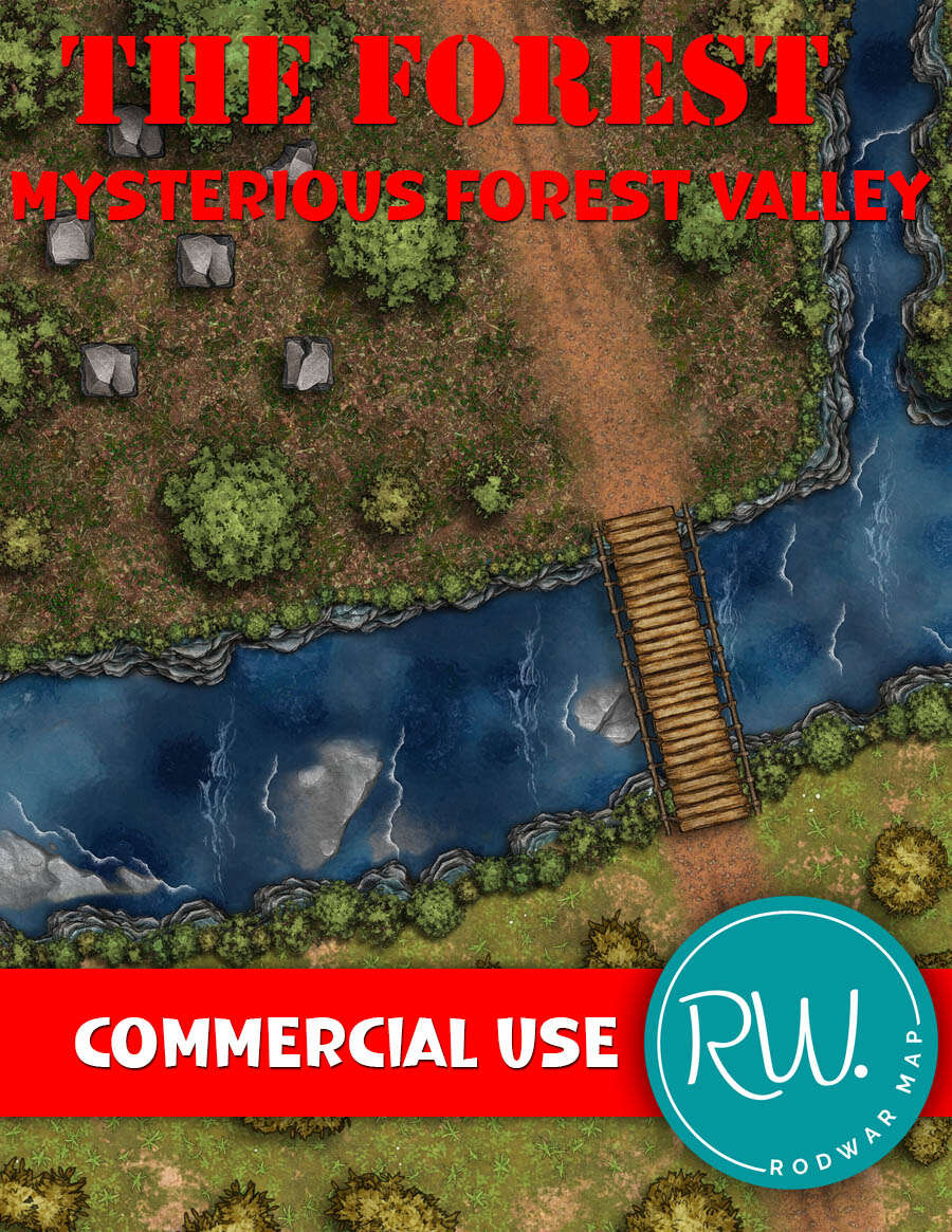 The Forest - Mysterious Forest Valley - roddy chare | DriveThruRPG