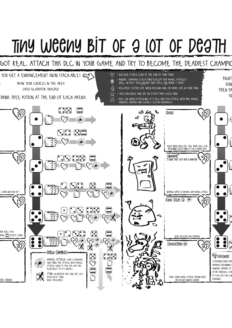 DLC mortal gladiator - Metavirus | DriveThruRPG