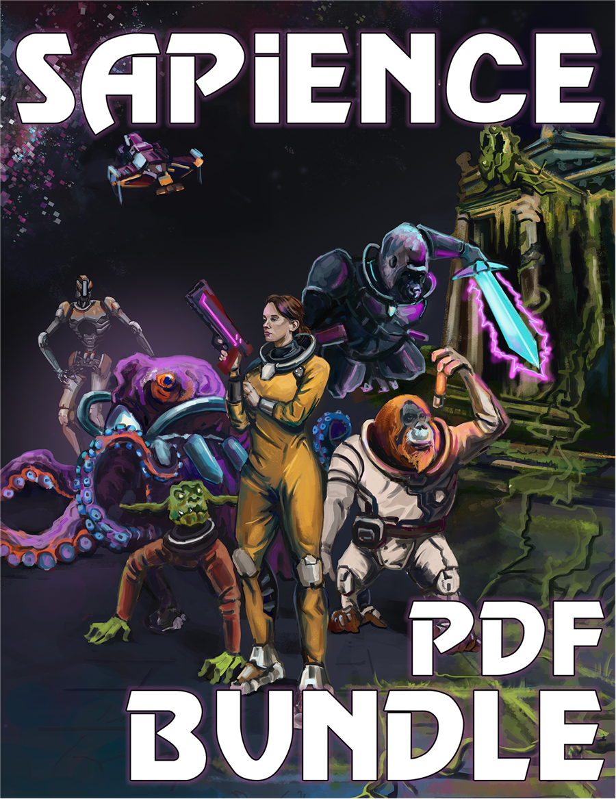 Sapience RPG PDF Bundle [BUNDLE] - Leybourne Publishing | DriveThruRPG