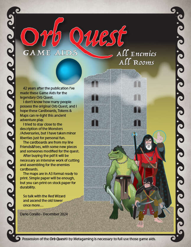 Adventure 3: Orb Quest Gama Aids - Dario Corallo | DriveThruRPG