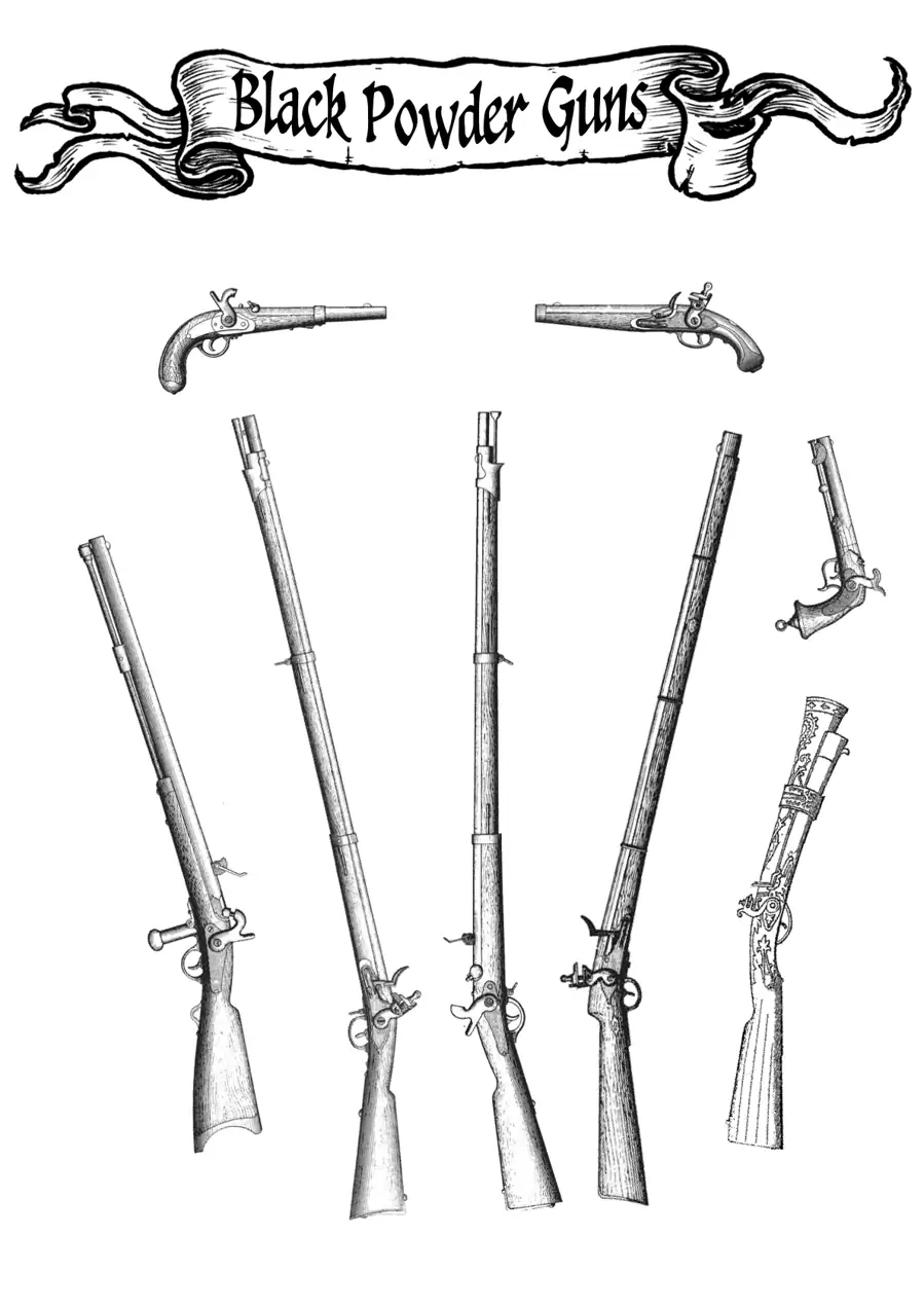 Black Powder Guns - Caronte | DriveThruRPG