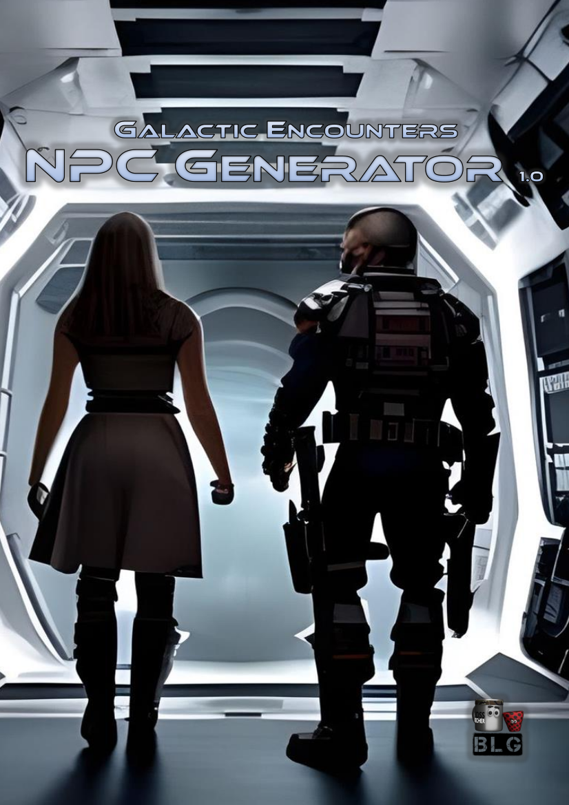 Galactic Encounters - NPC Generator For Your Scifi Game - Mighty Mugs ...