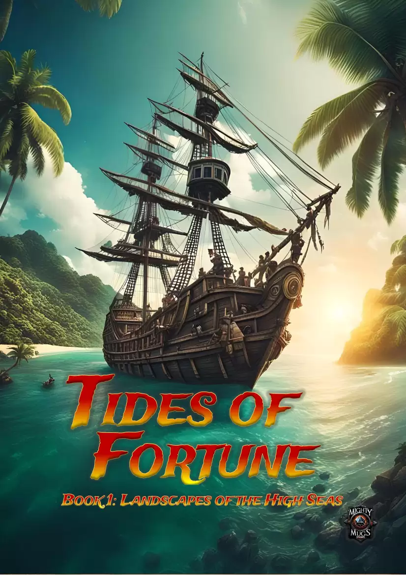 TIDES OF FORTUNE – BOOK 1: LANDSCAPES OF THE HIGH SEAS - Mighty Mugs Studios | Supplements ...