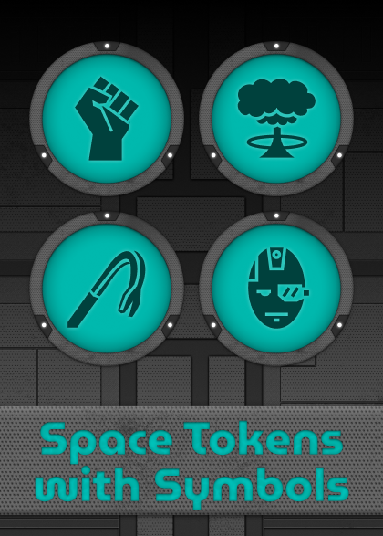 Space Tokens with Symbols - Lazarus | Sci-Fi VTT tools | DriveThruRPG