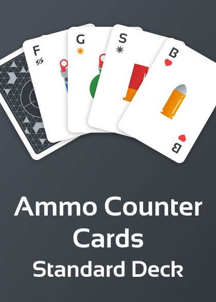 Ammo Counter Cards - Standard Deck - Lazarus | Ammo Counter Cards ...