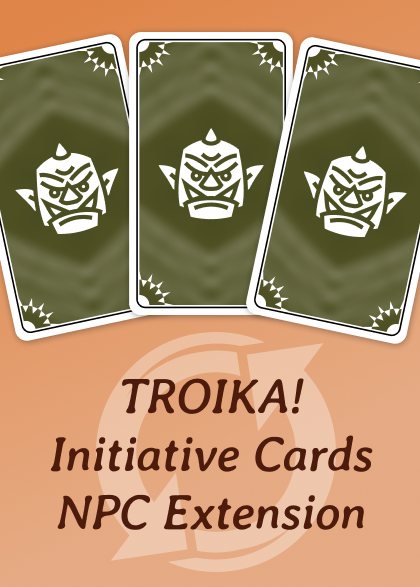 TROIKA! Initiative Cards (unofficial) - NPC Extension - Lazarus | Cards ...