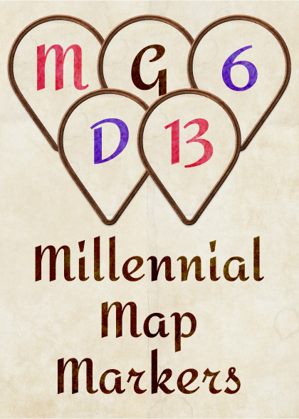 Millennial Map Markers - Lazarus | DriveThruRPG