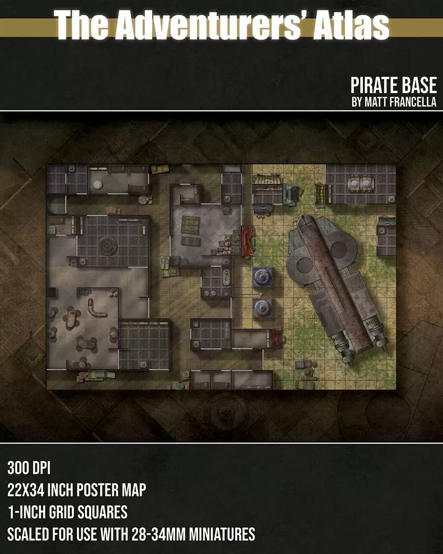 Pirate Base - The Adventurers' Atlas | The Adventurers' Atlas ...