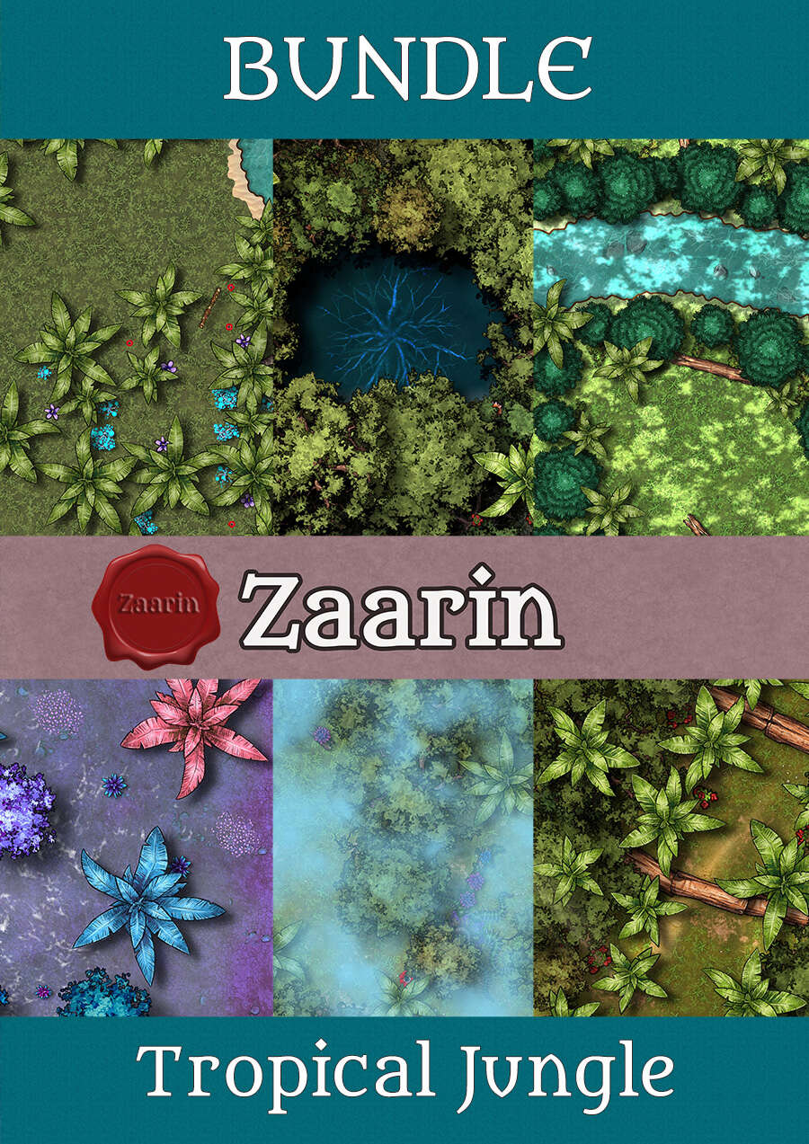 Tropical Jungle [BUNDLE] - Zaarin | DriveThruRPG