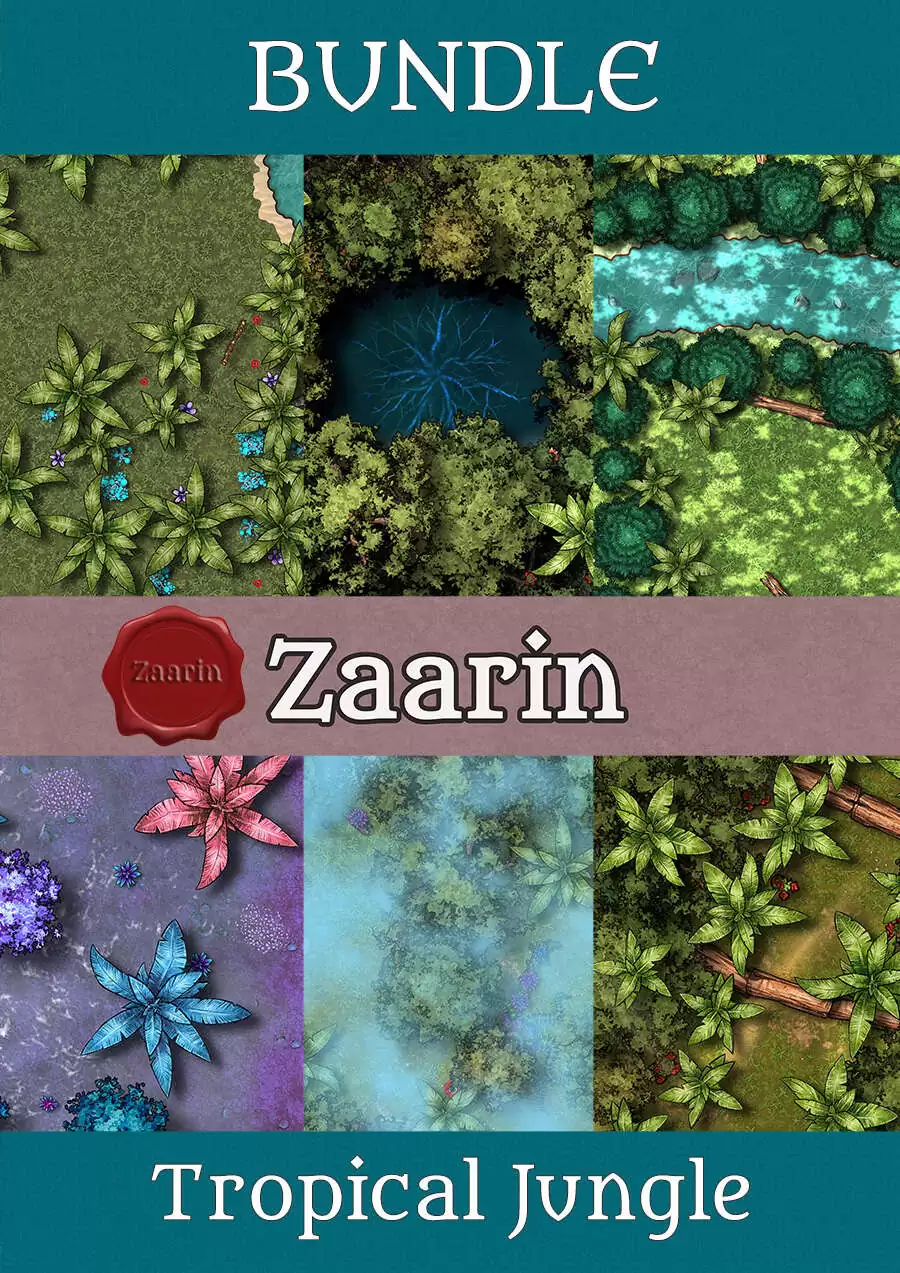 Tropical Jungle [BUNDLE] - Zaarin | DriveThruRPG