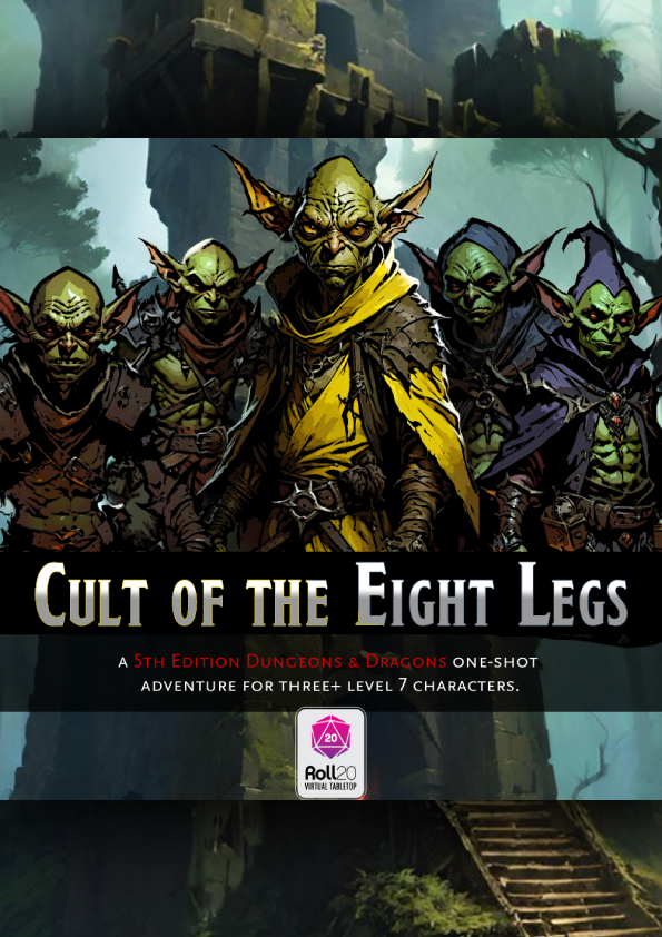Cult of the Eight Legs - John Stancil | DriveThruRPG