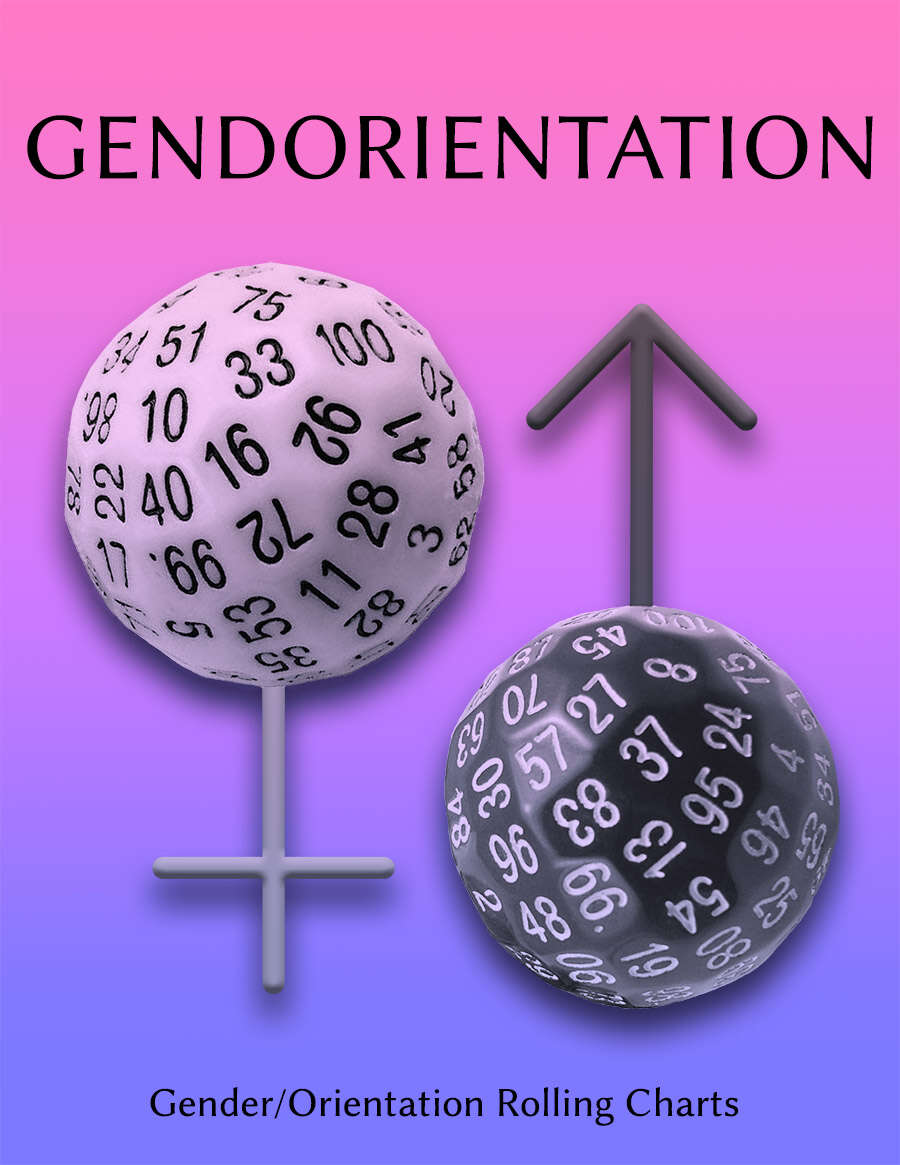 Gender & Orientation Rolling Charts - ONI403 | DriveThruRPG