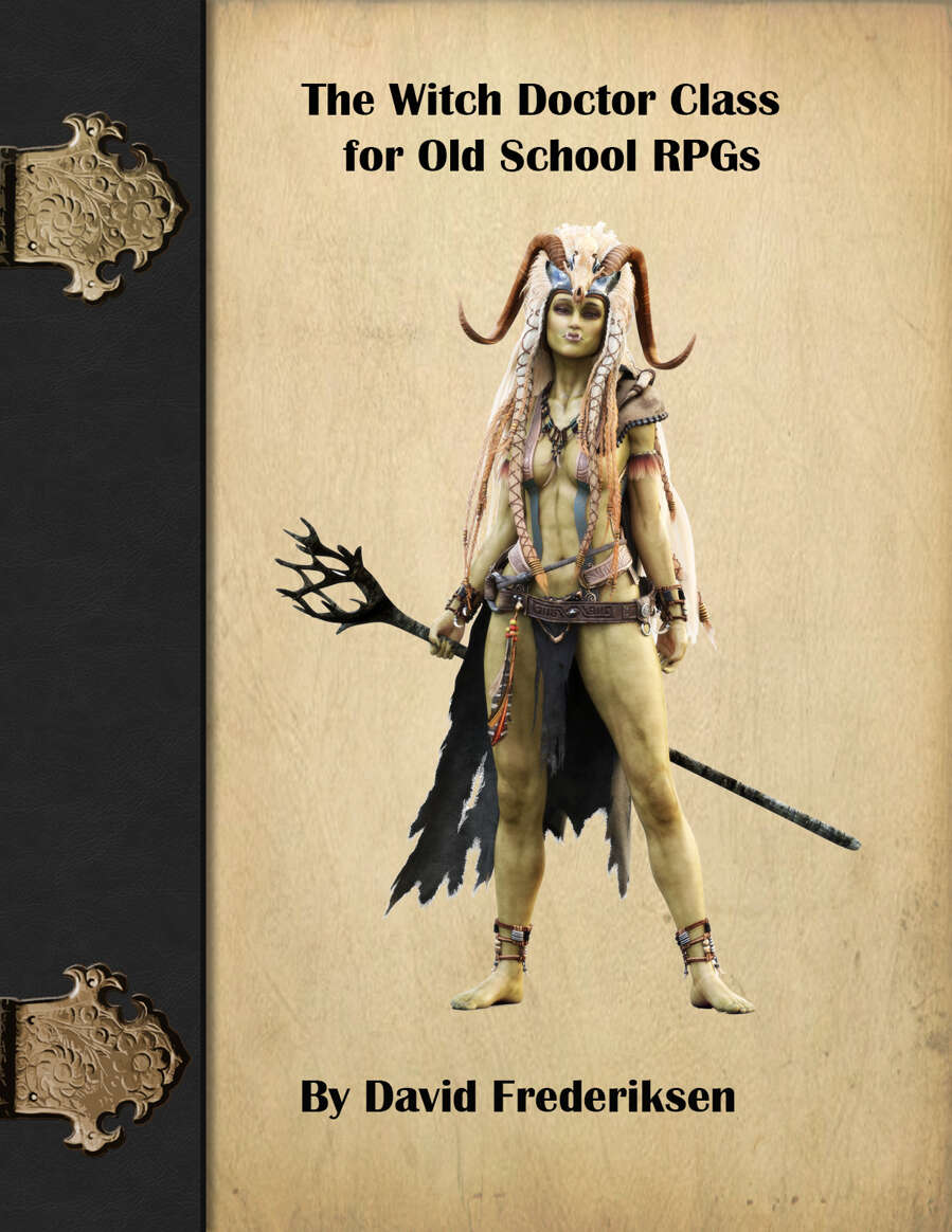 The Witch Doctor Class for Old School RPGs - Seffner Games LLC ...