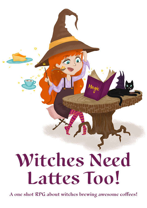 Witches Need Lattes Too! - JAMGAS | DriveThruRPG