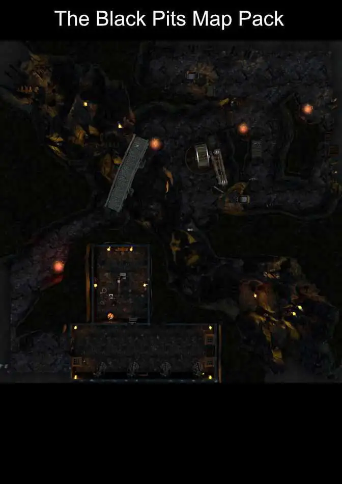Black Pits Map Pack - Sveltheim Chronicler | DriveThruRPG