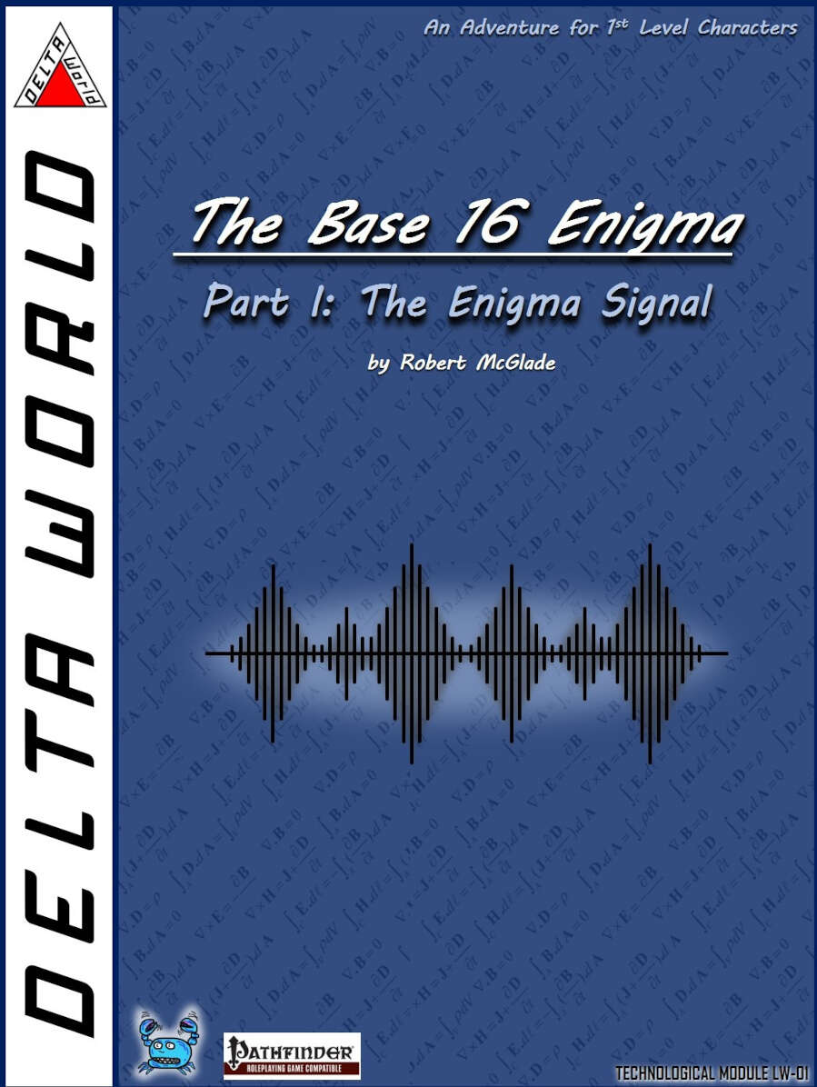 Delta World Technological Module LW-01: The Enigma Signal - Blue Crab Party, L.L.C. | Delta ...