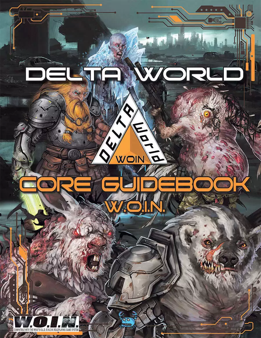 Delta World W.O.I.N. Roleplaying Game Setting Core Guidebook - Blue ...