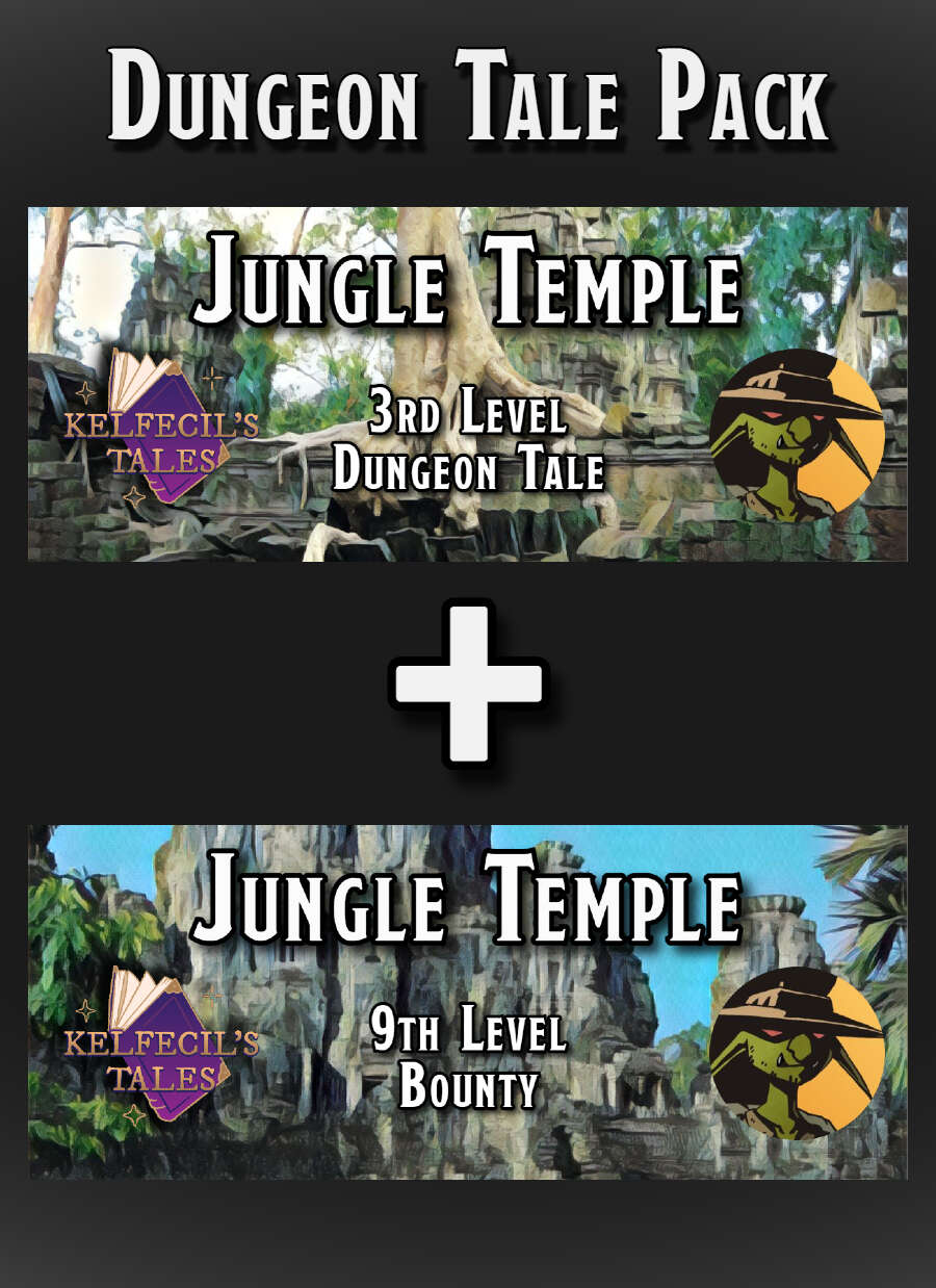 Dungeon Tale Pack - Jungle Temple - Kelfecil's Tales | Kelfecil's Tales ...