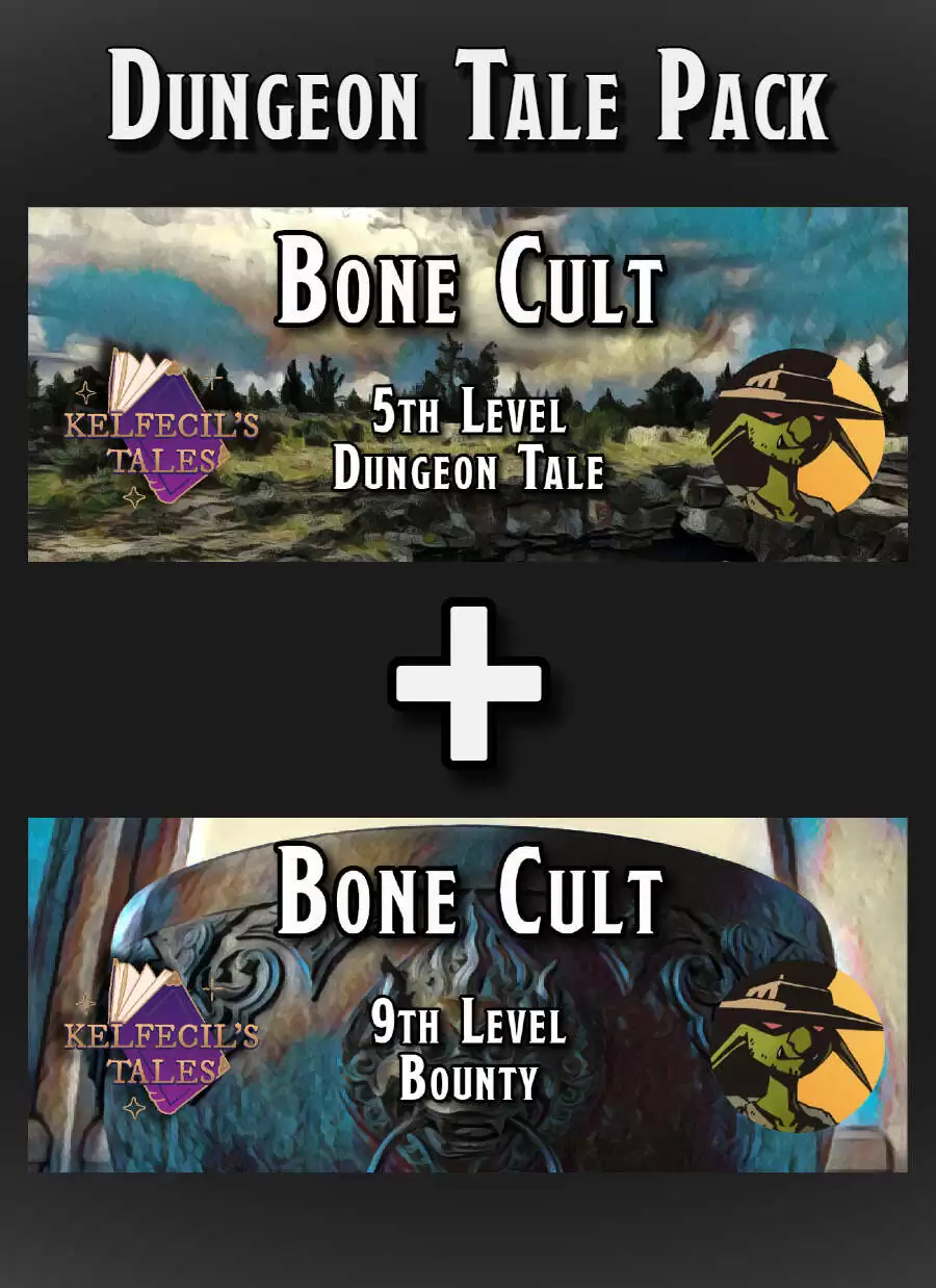 Dungeon Tale Pack - Bone Cult - Kelfecil's Tales | Kelfecil's Tales ...