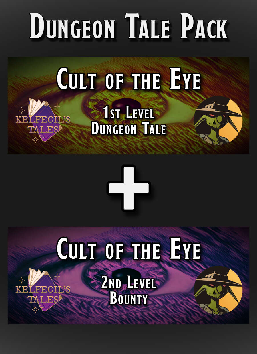 Dungeon Tale Pack - Cult of the Eye - Kelfecil's Tales | Kelfecil's ...