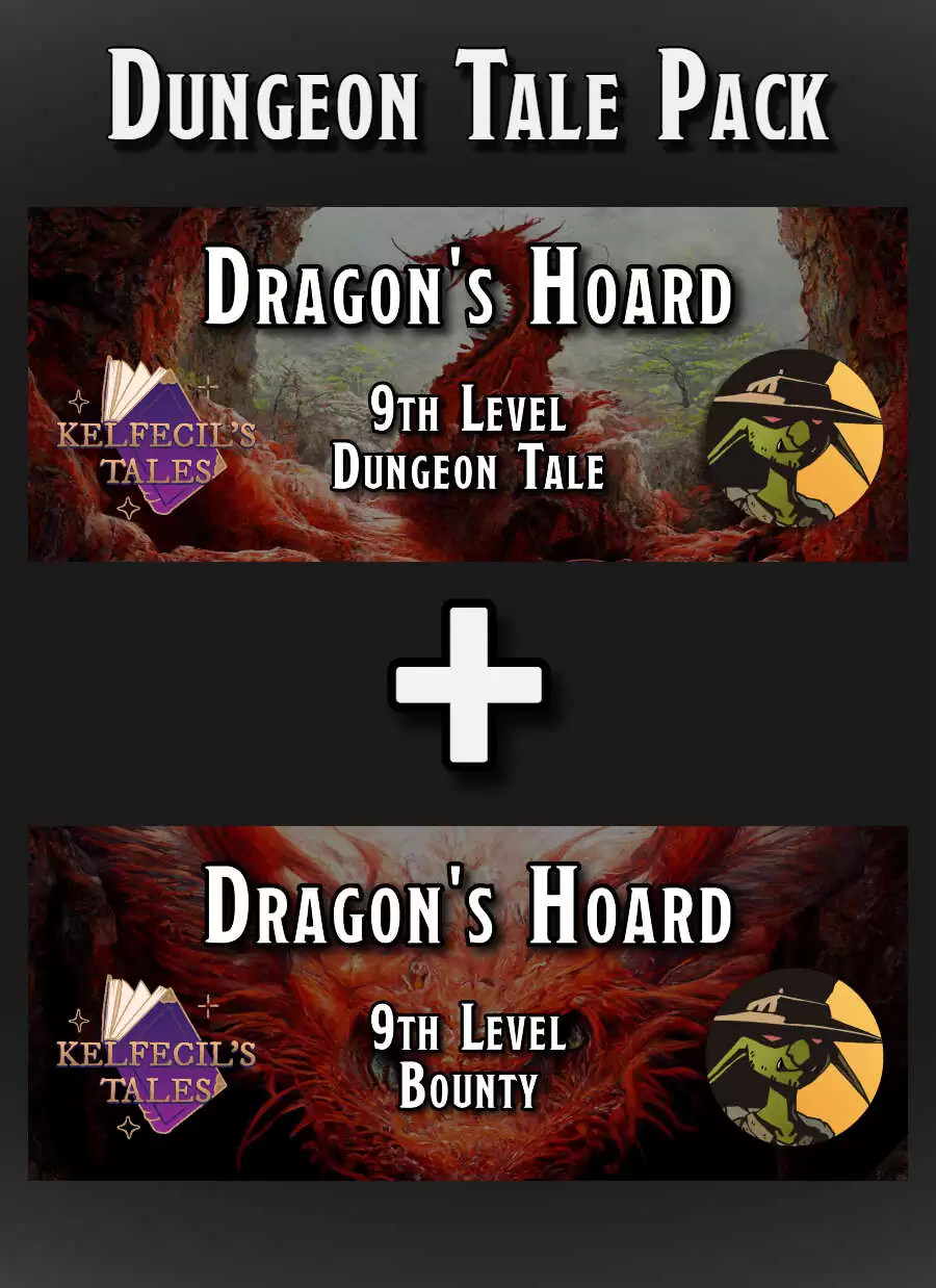 Dungeon Tale Pack - Dragon's Hoard - Kelfecil's Tales | Kelfecil's ...