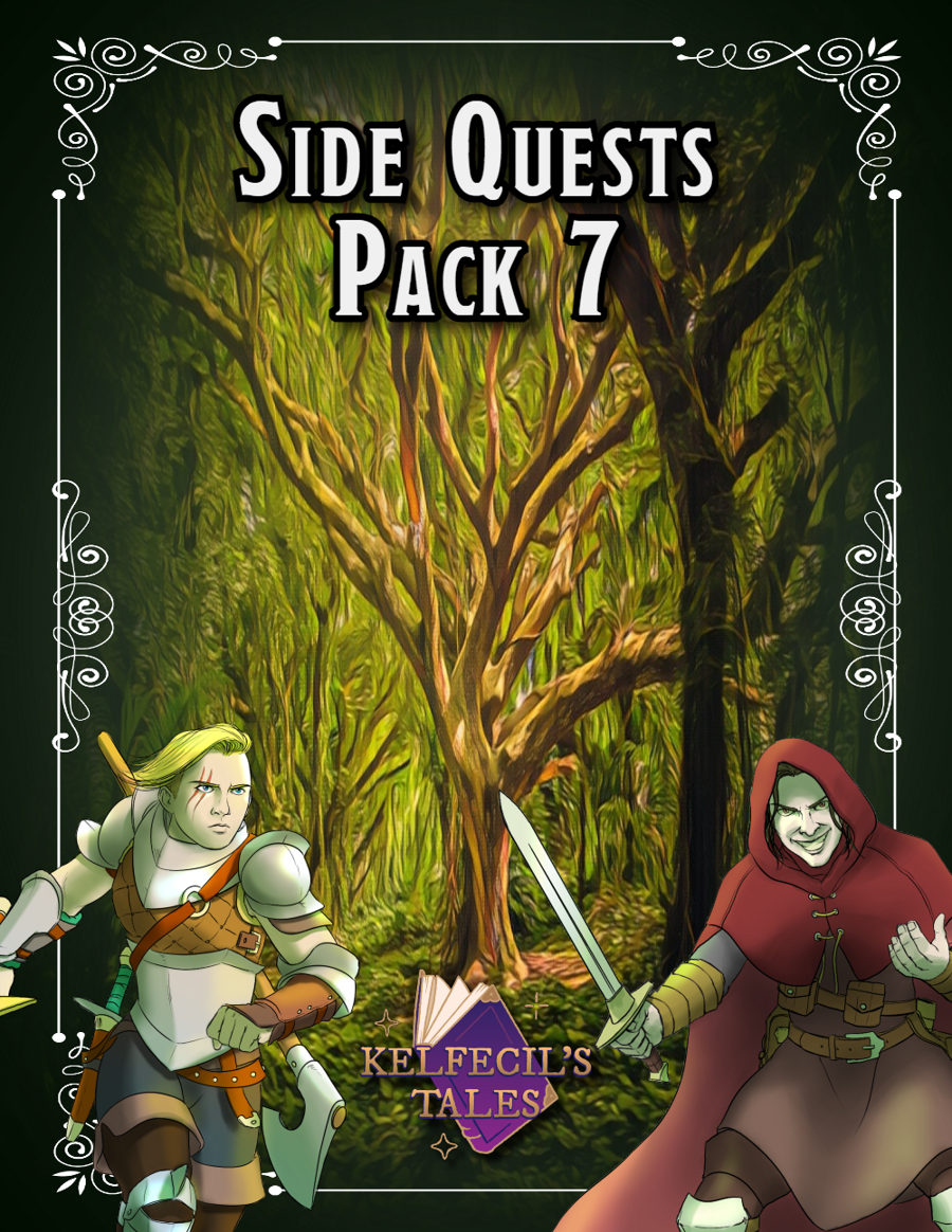 Side Quests - Pack 7 - Kelfecil's Tales | Kelfecil's Tales | Side ...