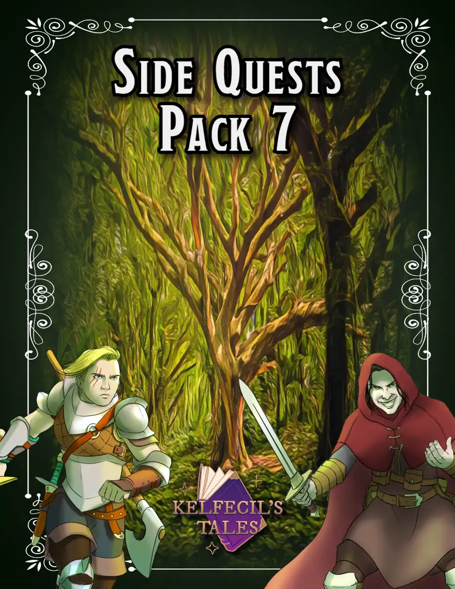 Side Quests - Pack 7 - Kelfecil's Tales | Kelfecil's Tales | Side Quests | DriveThruRPG