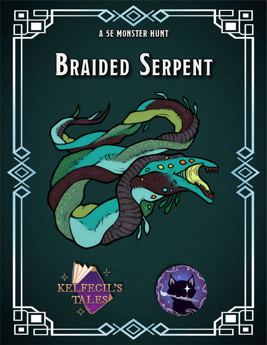 Monster Hunt - Braided Serpent - Kelfecil's Tales | Kelfecil's Tales ...