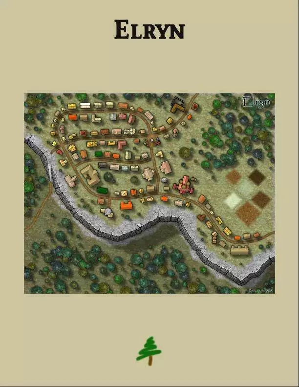 Le Village de Elryn - Le Paysagiste de l'Imaginaire | Le Paysagiste de ...