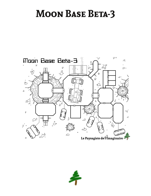 Moon Base Beta-3 - Le Paysagiste de l'Imaginaire | Le Paysagiste de l ...