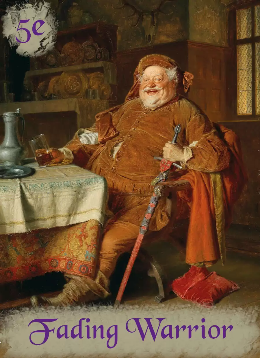 Fighter Subclass - Fading Warrior - Cephas Games | DriveThruRPG