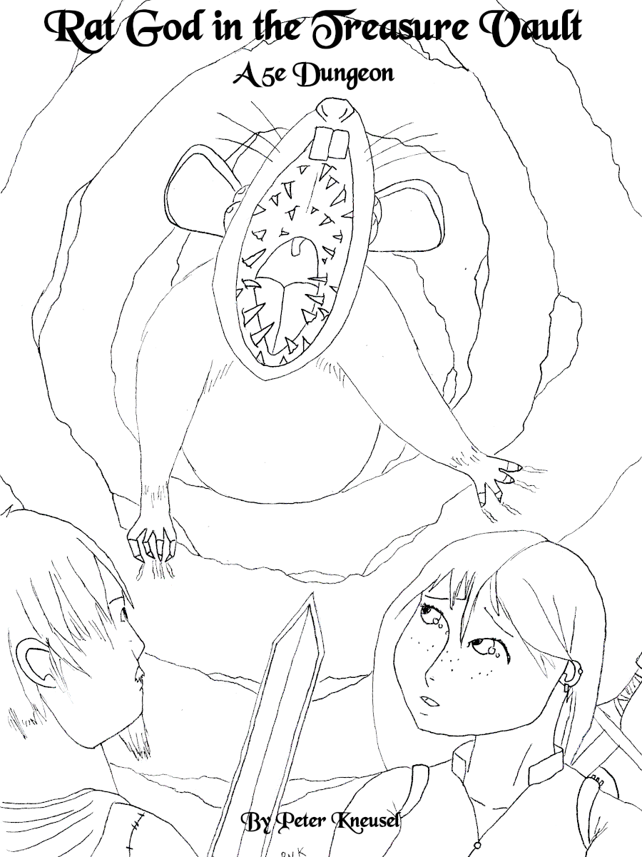 Rat God in the Treasure Vault - A 5e Dungeon - Cephas Games | DriveThruRPG