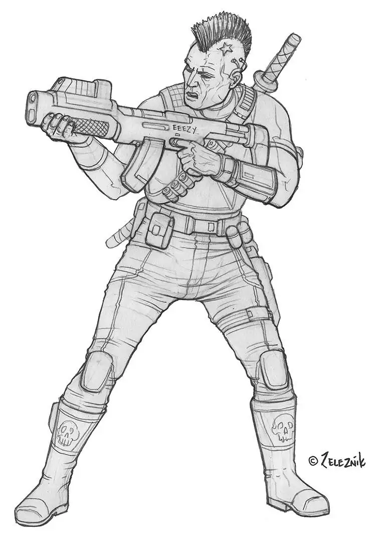 Mercenary_01 - Zeleznik | DriveThruRPG