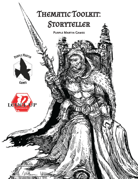 Thematic Toolkit: Storyteller (A5E) - Purple Martin Games | DriveThruRPG