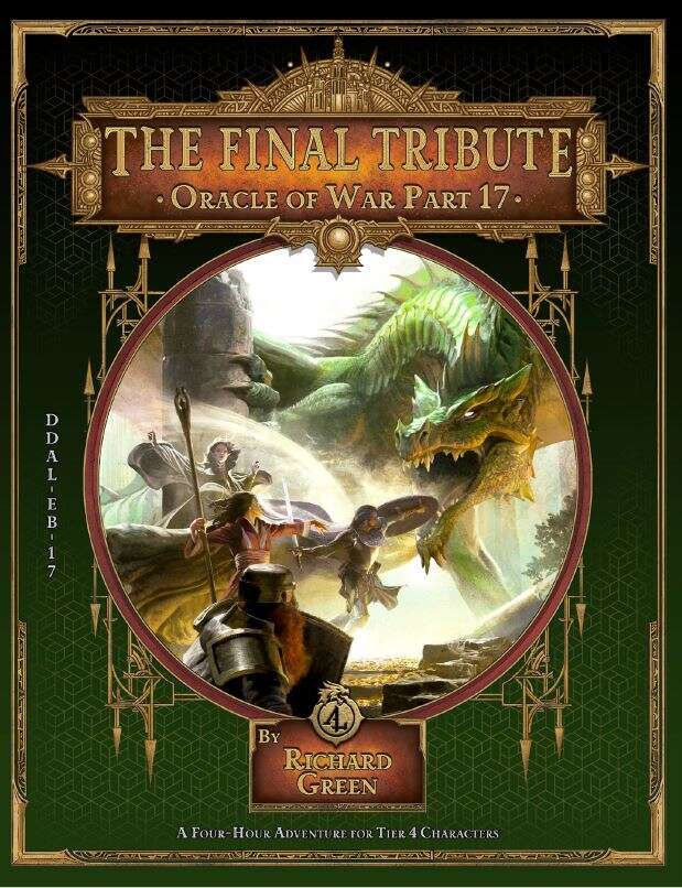 EB-17 The Final Tribute - D&D Adventurers League | DriveThruRPG