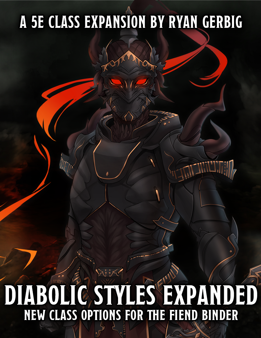Fiend Binder: Diabolic Styles Expanded (5E Class Expansion) - ShadeSide ...