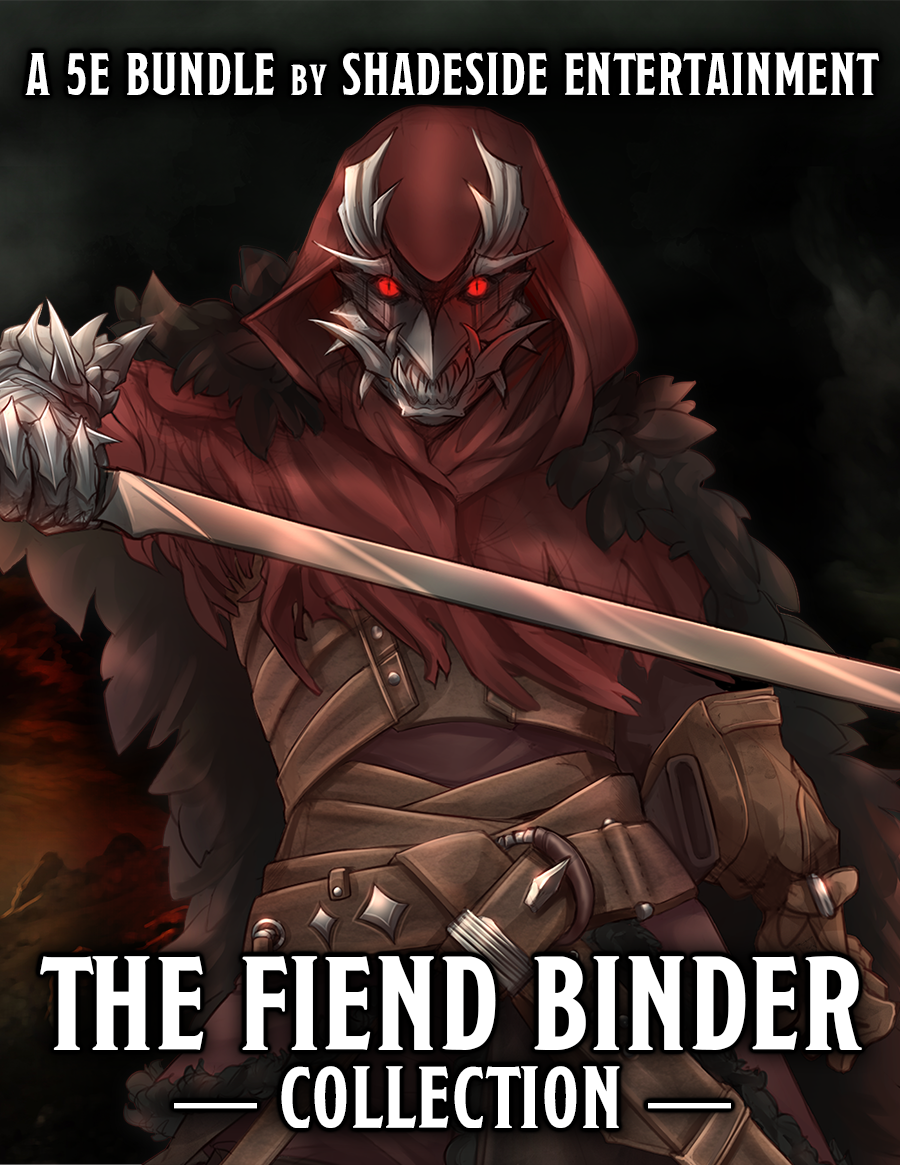 The Fiend Binder Collection [BUNDLE] - ShadeSide Entertainment ...