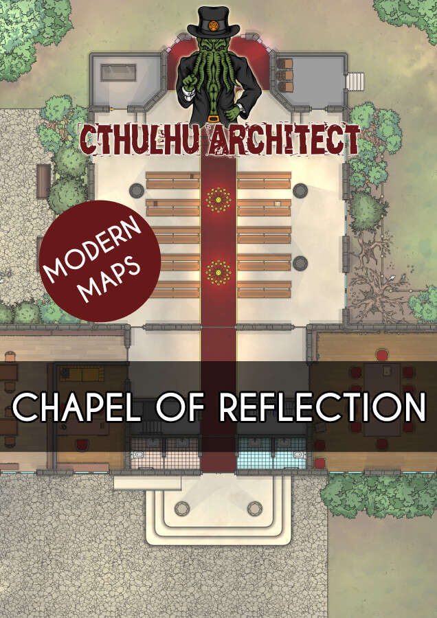 Cthulhu Architect Maps - Chapel of Reflection – 34 x 34 - Cthulhu ...