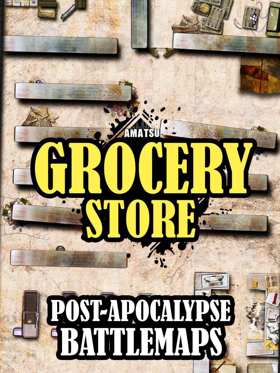 Grocery Store Battle map Zombie ☣️ modern super market - Amatsu ...