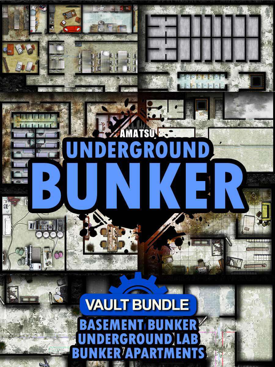 Scientific Facility Battlemaps ☢️ Sickbay scientist laboratory battle ...