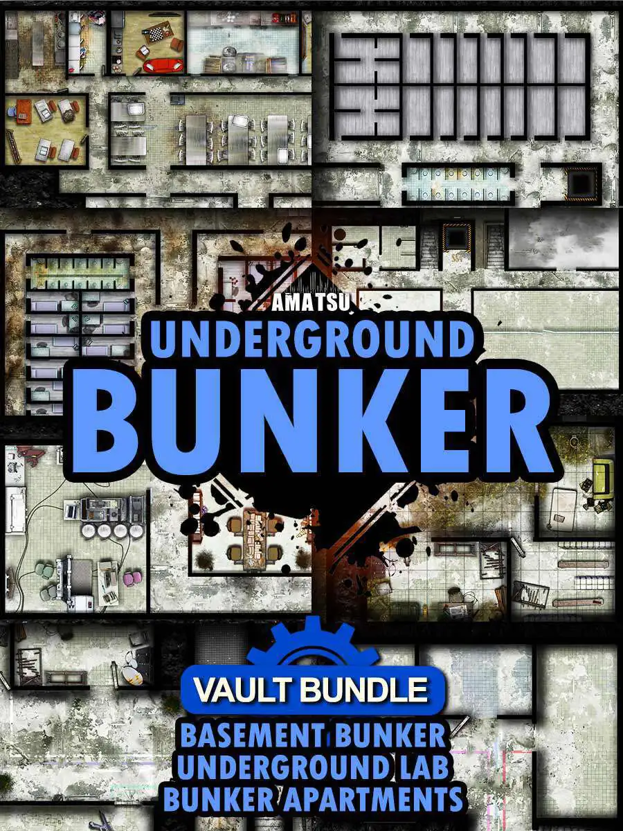 Scientific Facility Battlemaps ☢️ Sickbay scientist laboratory battle map - Amatsu | PACKS ...